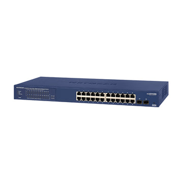 NETGEAR GS724TPv2 24-Port Gigabit Ethernet Smart Managed Pro PoE Switc ...